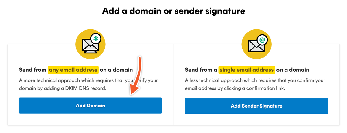 Adding and Verifying a Domain in Postmark - Gravity SMTP Documentation