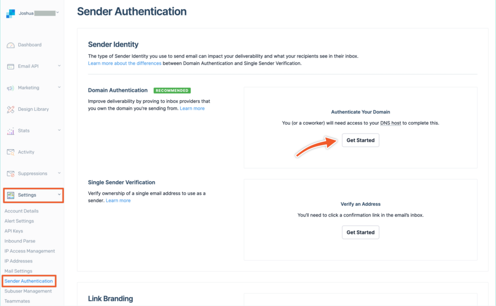 Authenticating a Domain in SendGrid - Gravity SMTP Documentation