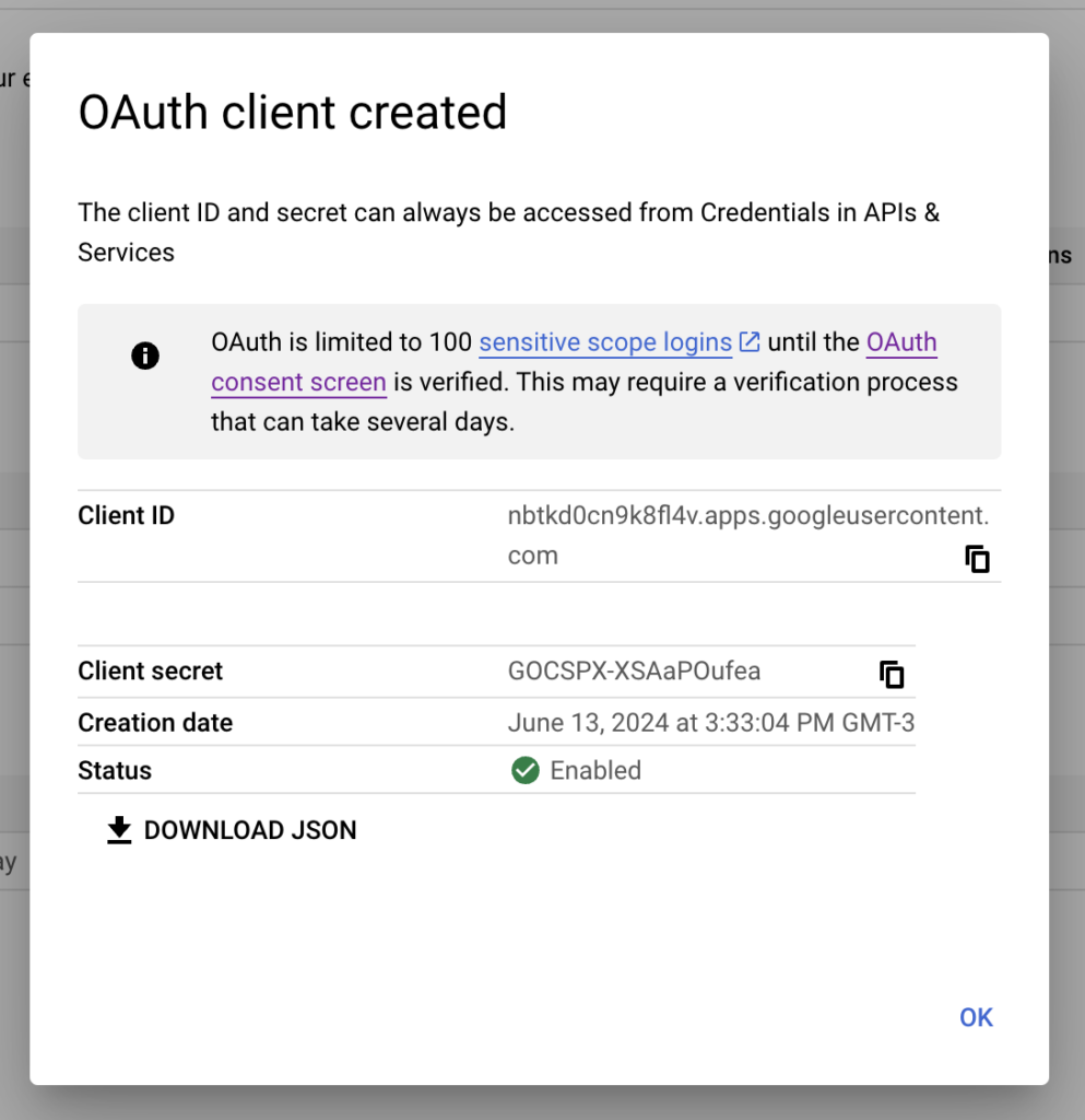 Creating a Web App in Your Google Cloud Console - Gravity SMTP Documentation