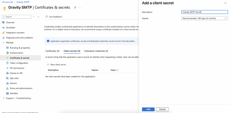 Creating a Web App in Your Azure Portal - Gravity SMTP Documentation